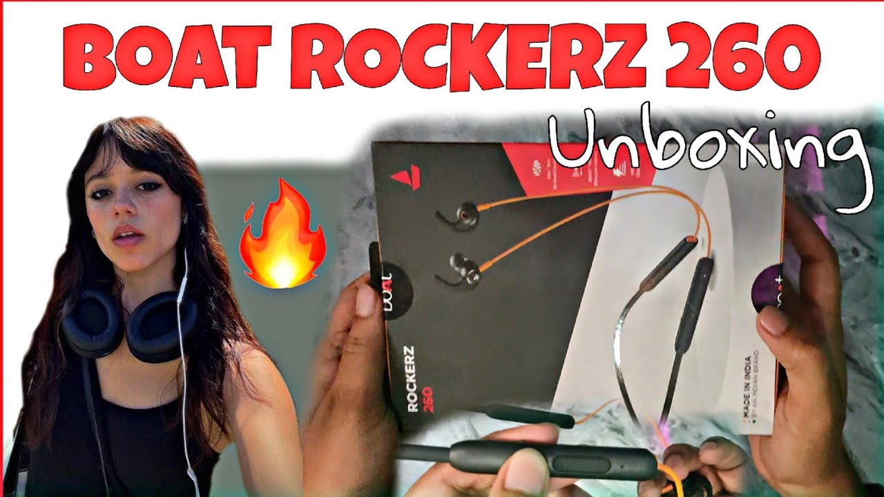 BoAt ROCKERZ 260 Bluetooth Headset Unboxing & Review 🔥🔥#boat # ...
