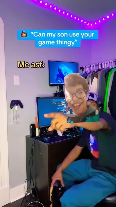 When someone asks me to play on my pc - YouTube