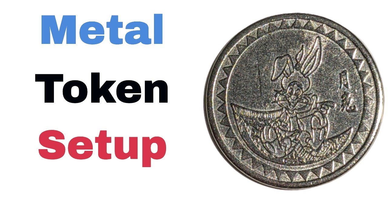 How to set up metal tokens in coin acceptor - YouTube