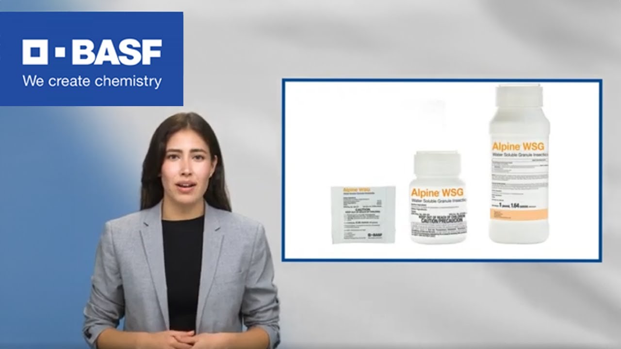 Alpine WSG water soluble granule insecticide delivers trusted results - YouTube