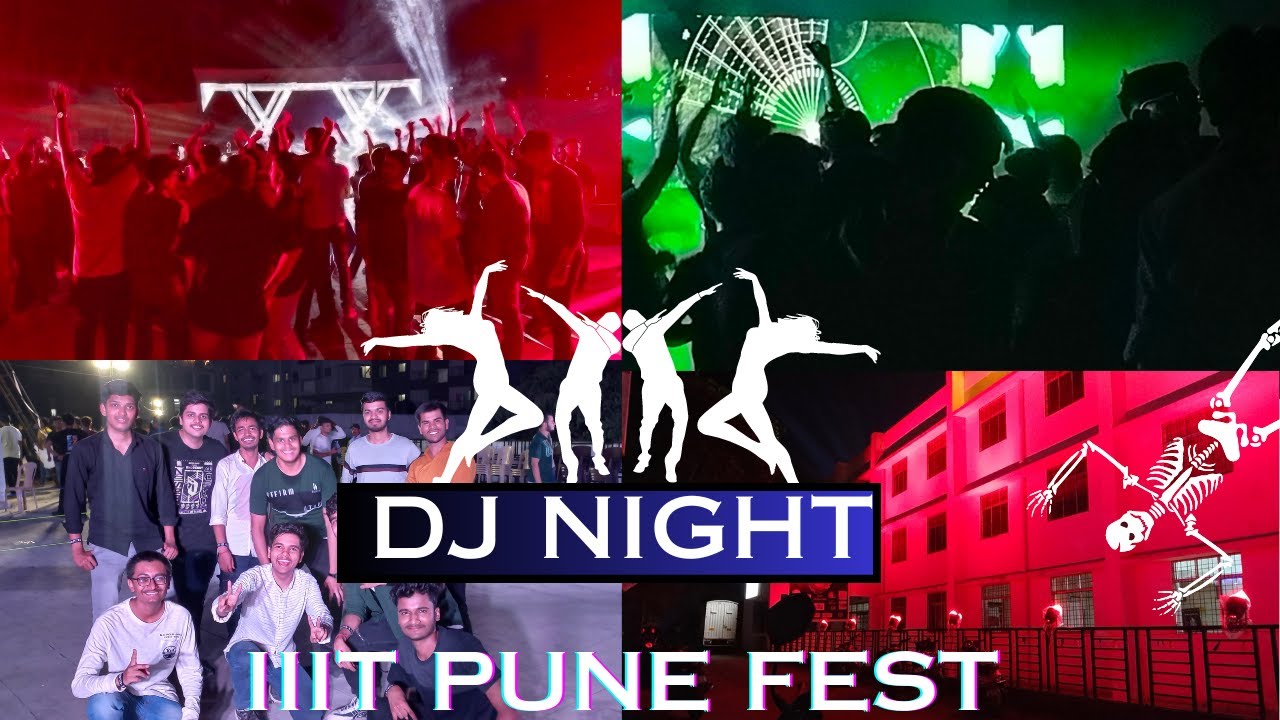 DJ NIGHT COLLEGE FEST #djnight #iiitp #collegelife #jee #engineer - YouTube