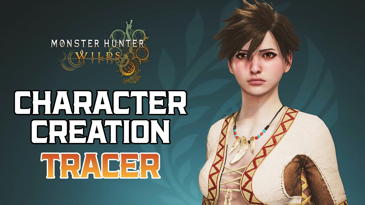 Monster Hunter Wilds - Female Character Creation 🎨🔥 (TRACER) - YouTube