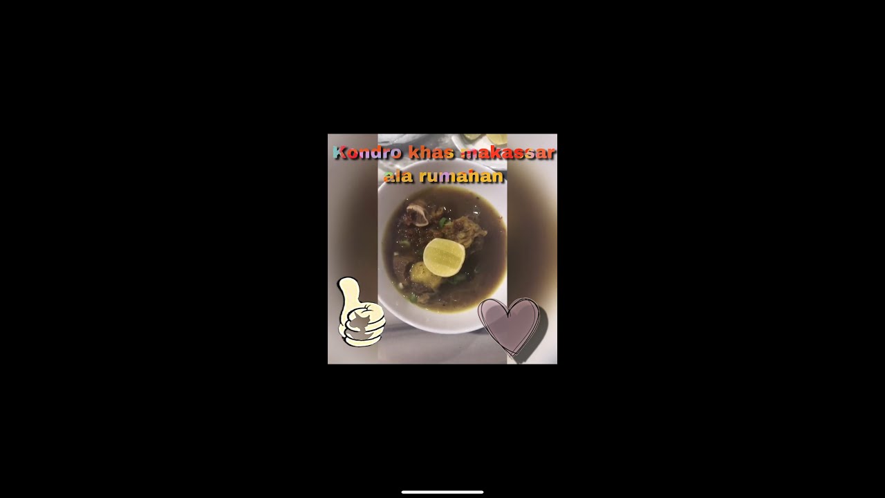 Resep Sop kondro makanan khas makassar mantul 👍🏼👍🏼 #kondro #makassar # ...