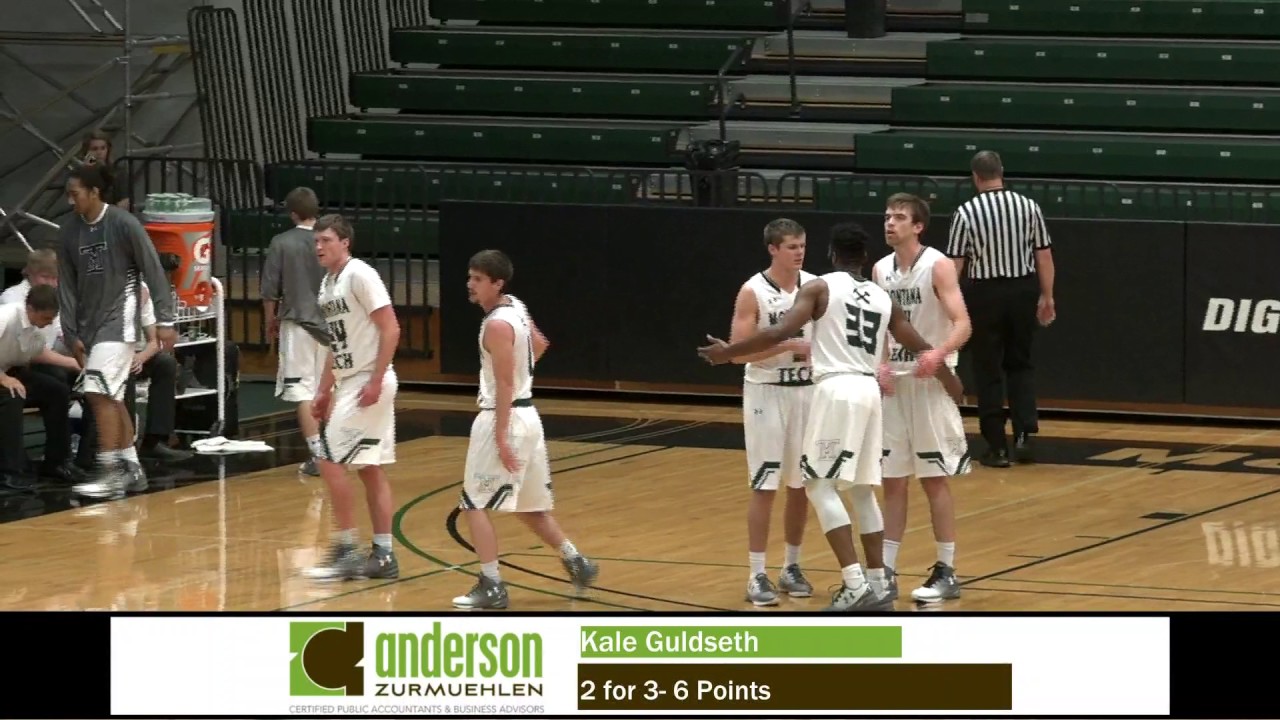 Montana Tech Men's Basketball hosts the Northwest Indian College Eagles ...