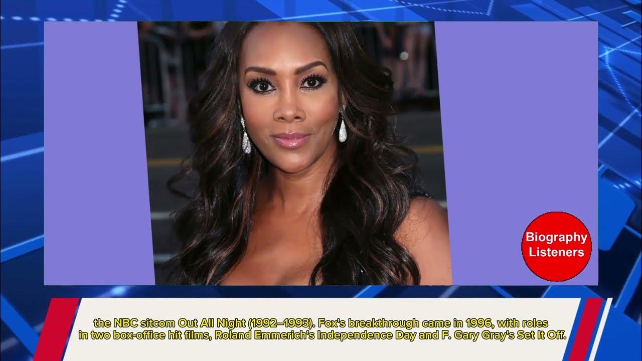 Beautiful American Actress And Film Producer Vivica A Fox Biography Youtube