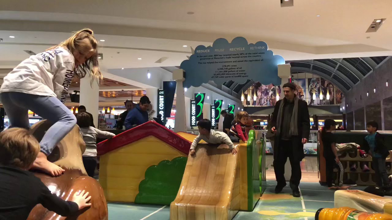 Tyson’s corner Mall kids fun place - YouTube
