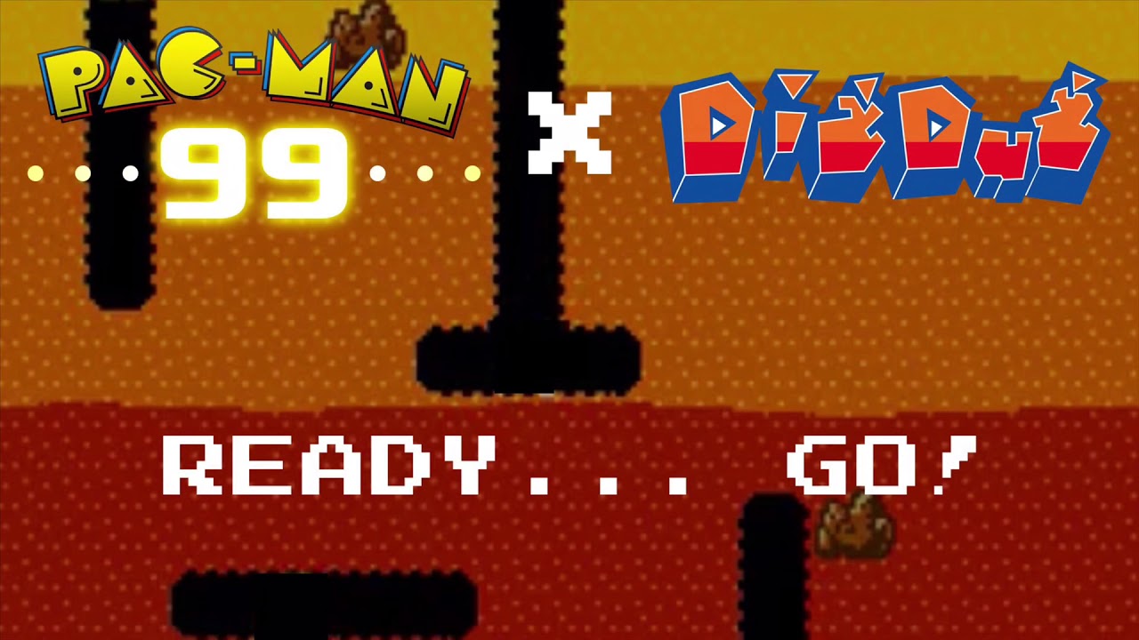 Pac-Man 99 UST: Dig Dug Collection - YouTube
