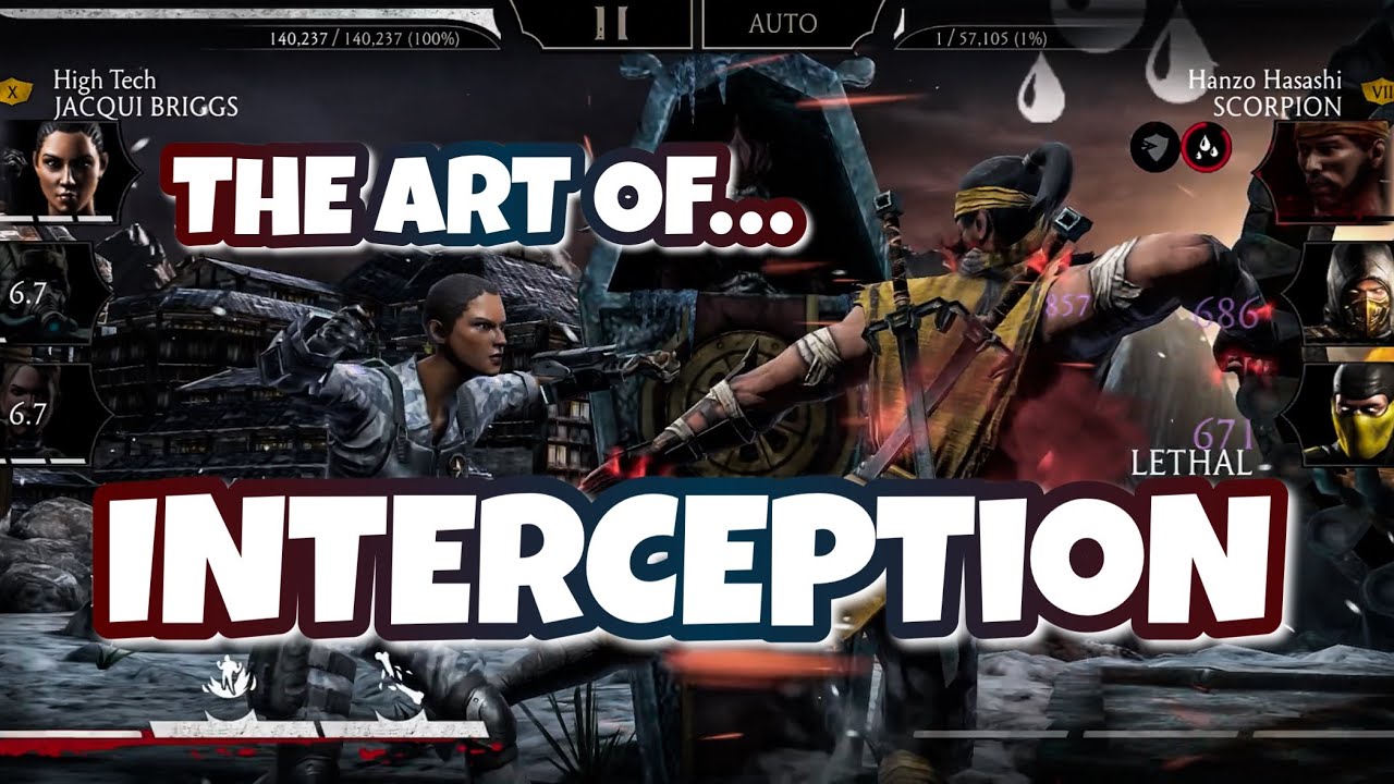 MK Mobile - A Guide How To INTERCEPT Your Opponent! - YouTube