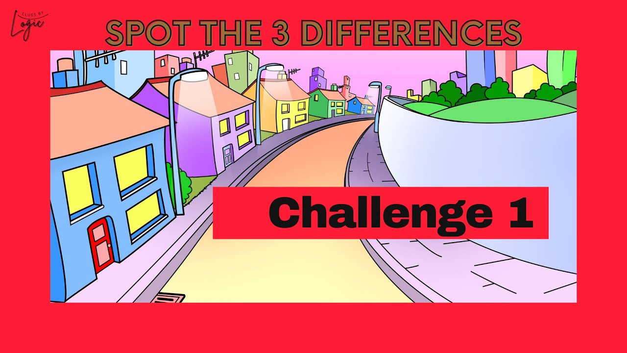 Spot the 3 Difference from your Dream City | Find the Differences Game ...
