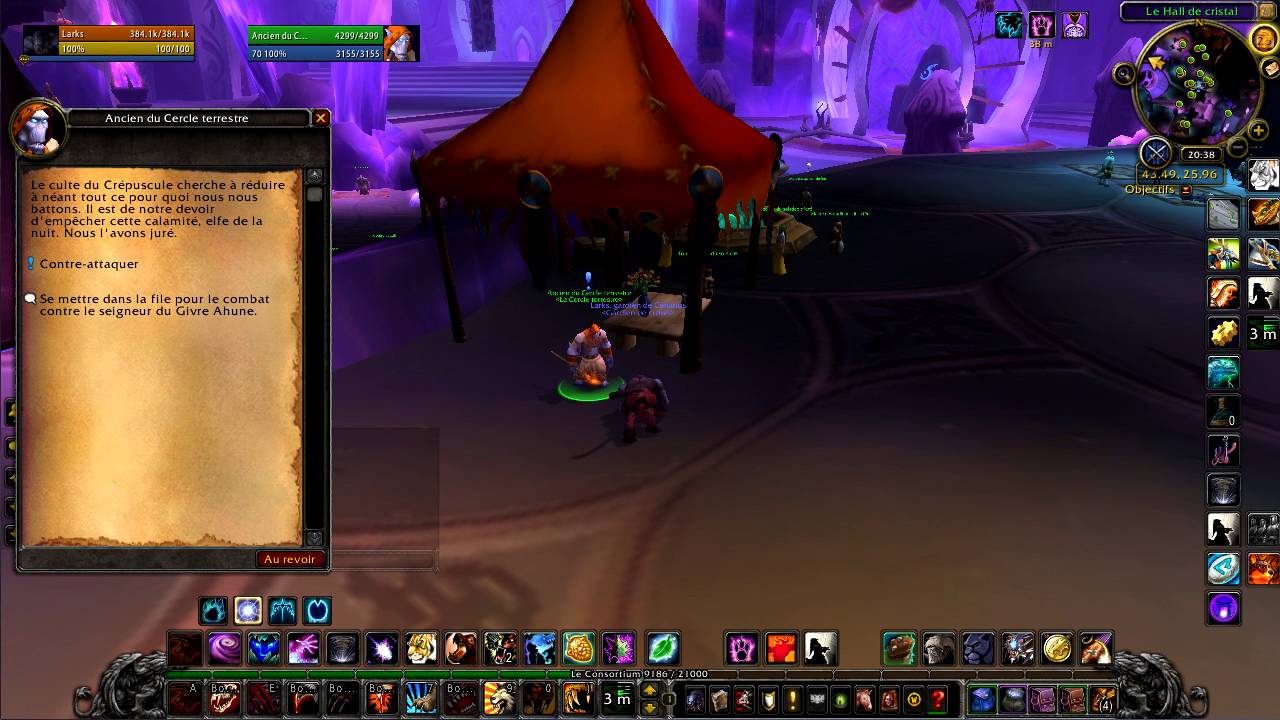 Exodar flamme - YouTube