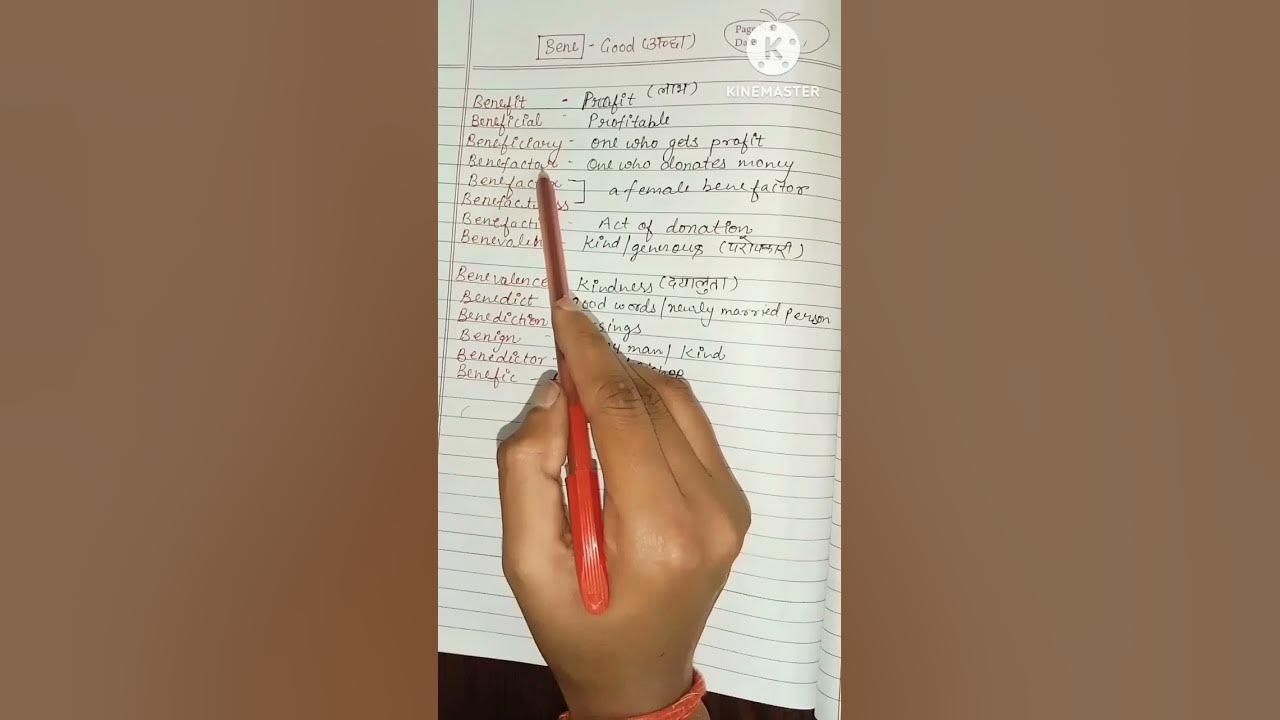 BENE Root Word YouTube bene-root-word-youtube