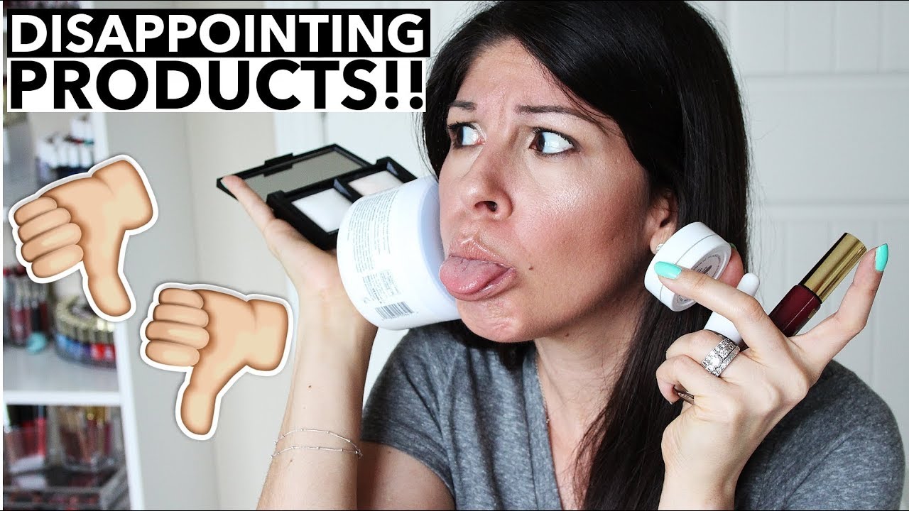 Disappointing Beauty Products! 2018 - YouTube