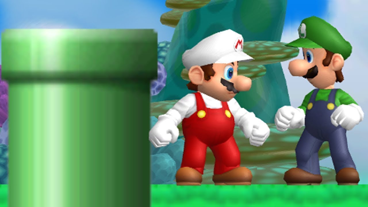 Ultra Super Mario Bros. Wii Together - 2 Player Co-Op Walkthrough 08 ...