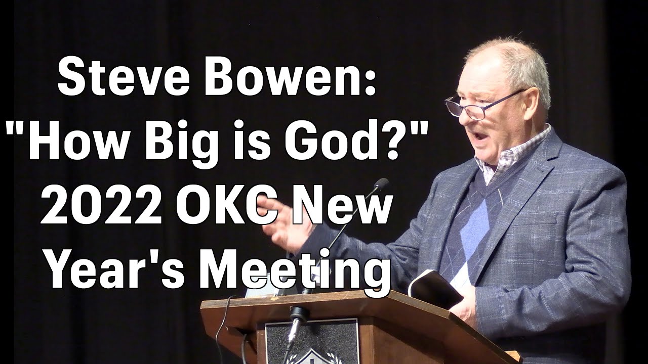 Steve Bowen - How Big Is God? - YouTube
