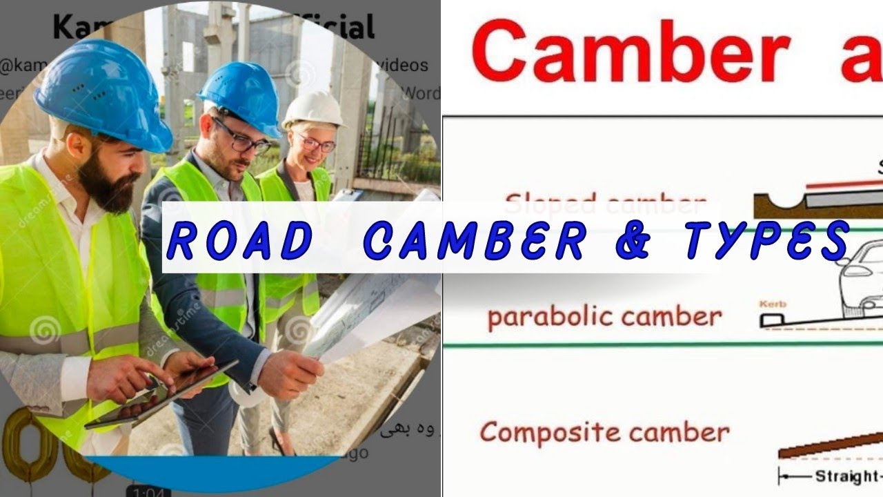 Road Camber and Types #highways #transportation - YouTube