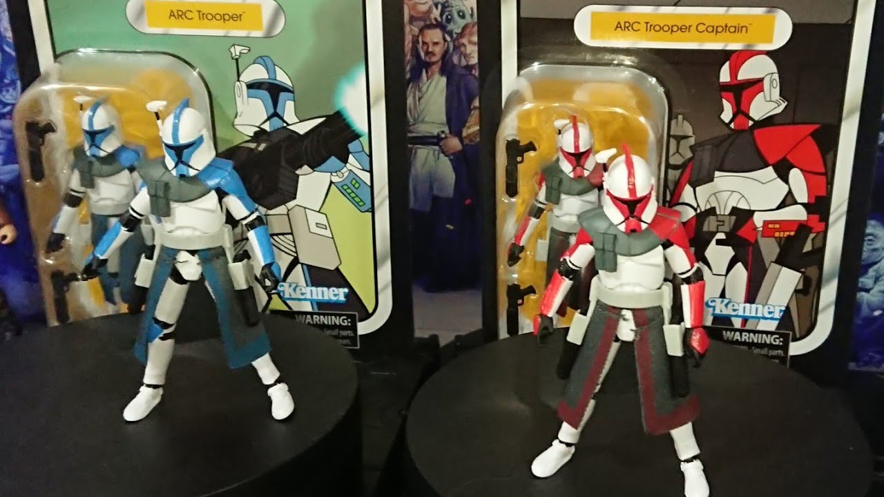 Blue Arc Trooper VC212 & Red Arc Trooper Captain VC213. Star Wars The ...