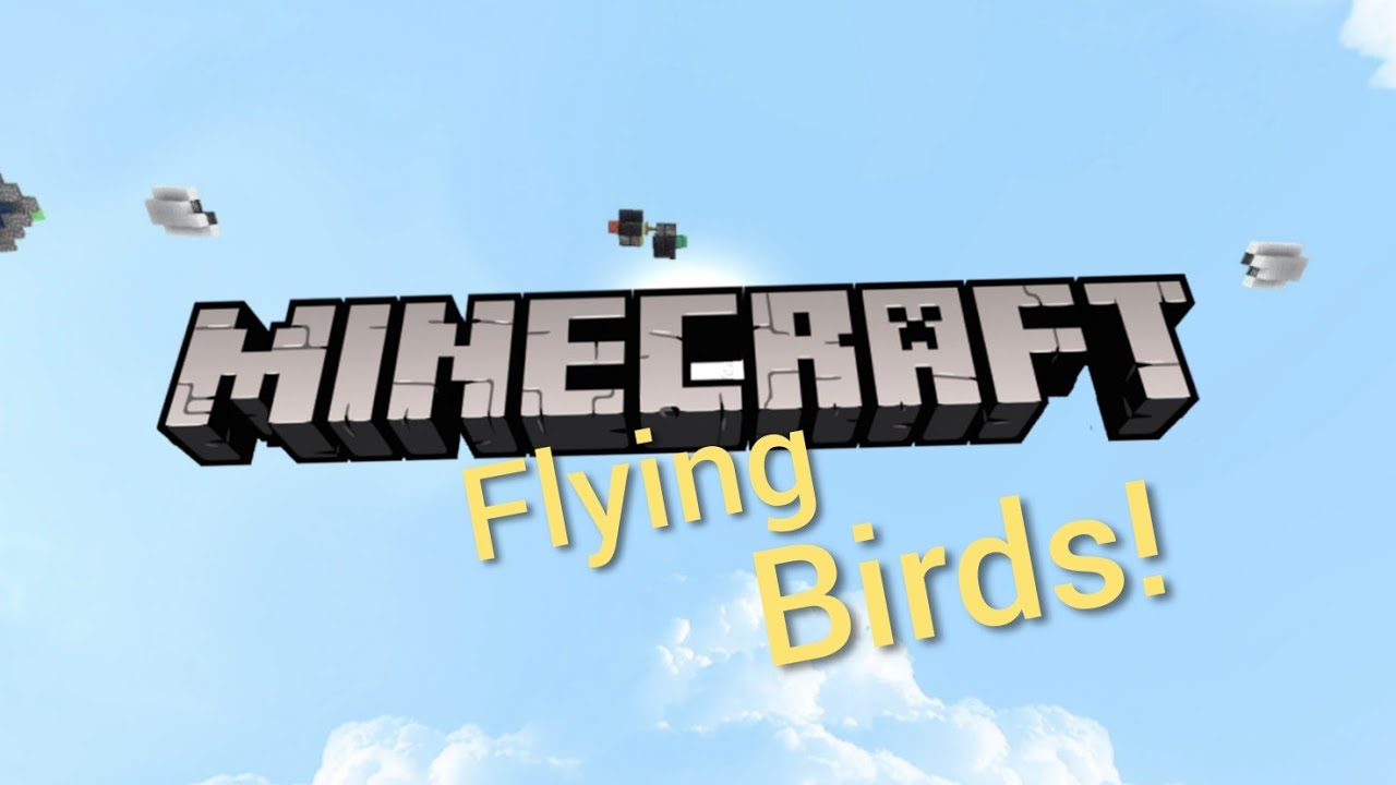 Minecraft Flying Birds | Minecraft Inventions - YouTube