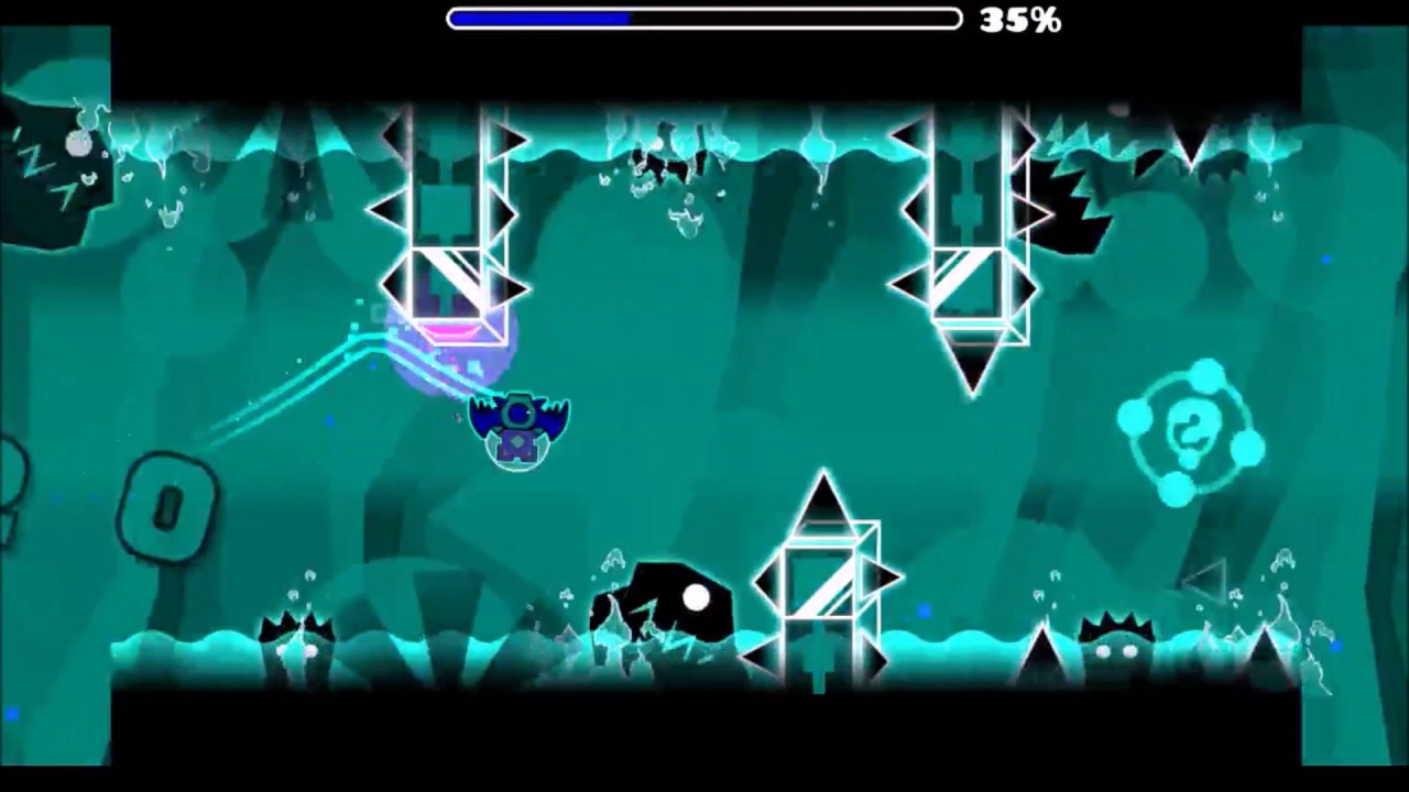Geometry Dash - The Edge by Landest (and others) (All Coins) - YouTube