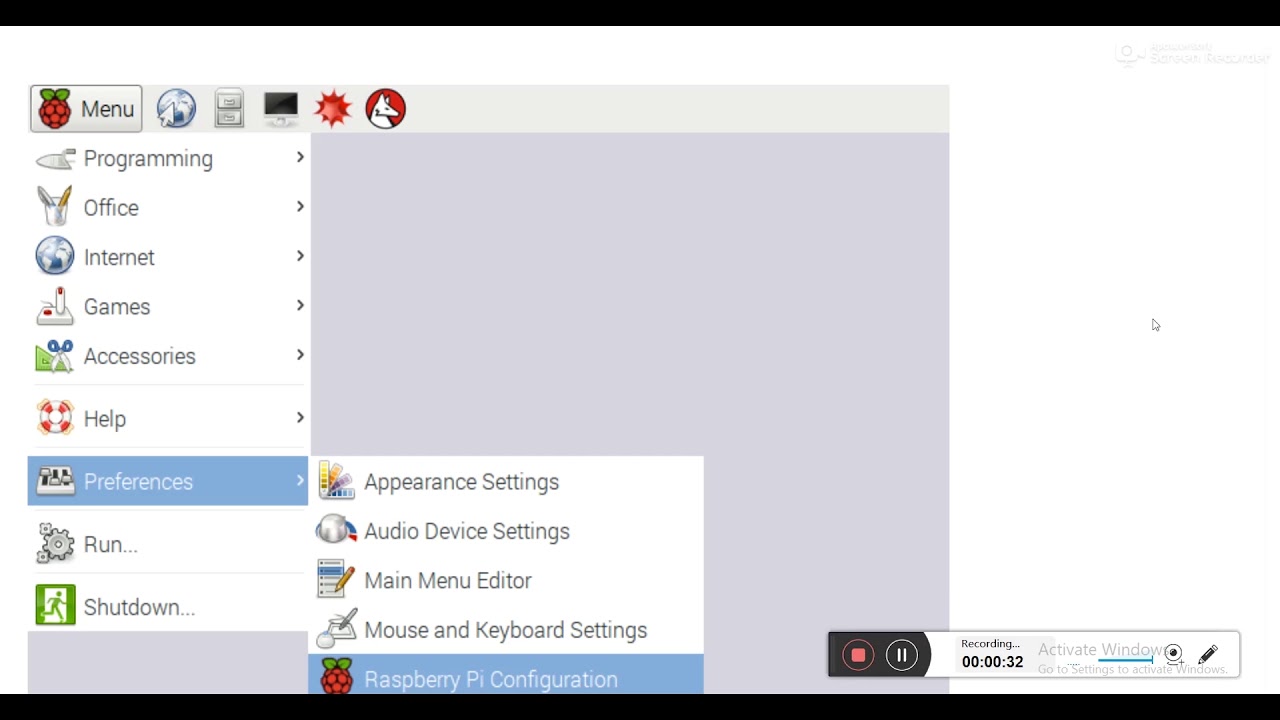 21- Raspberry Pi Configuration in Raspberry Pi Desktop - YouTube
