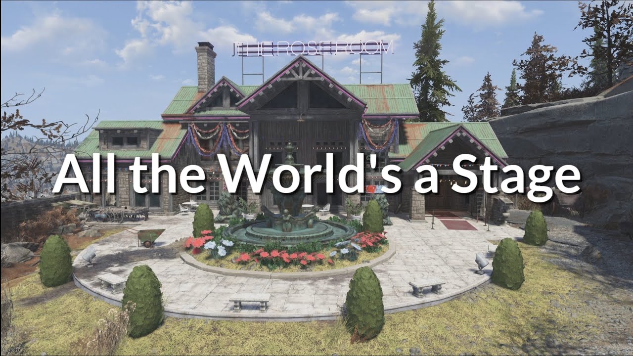 Fallout 76 - All the World's a Stage - no commentary - YouTube