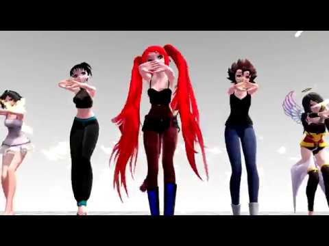 {MMD x DBS OCs} 5 Model Test - Carry Me Off - YouTube