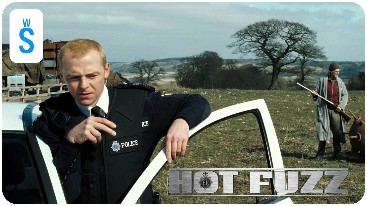 Hot Fuzz (2007) | Scene: What did he say? - YouTube