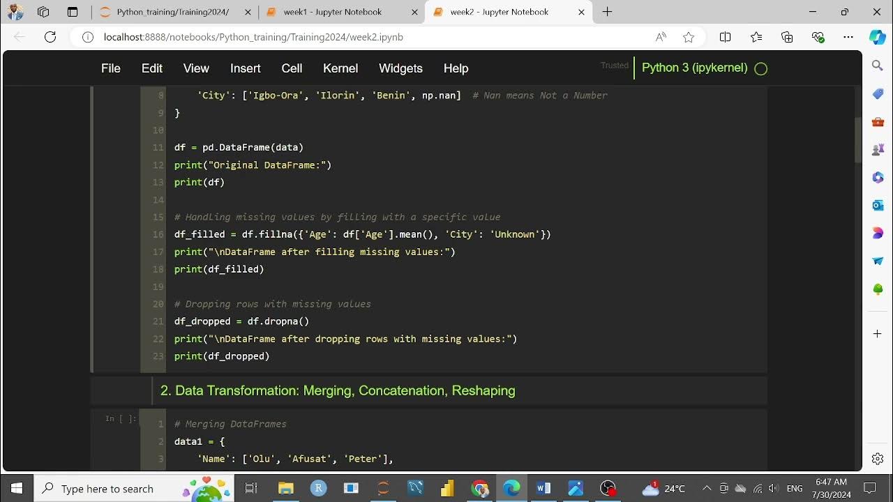 Data cleaning in Python- part 1 - YouTube