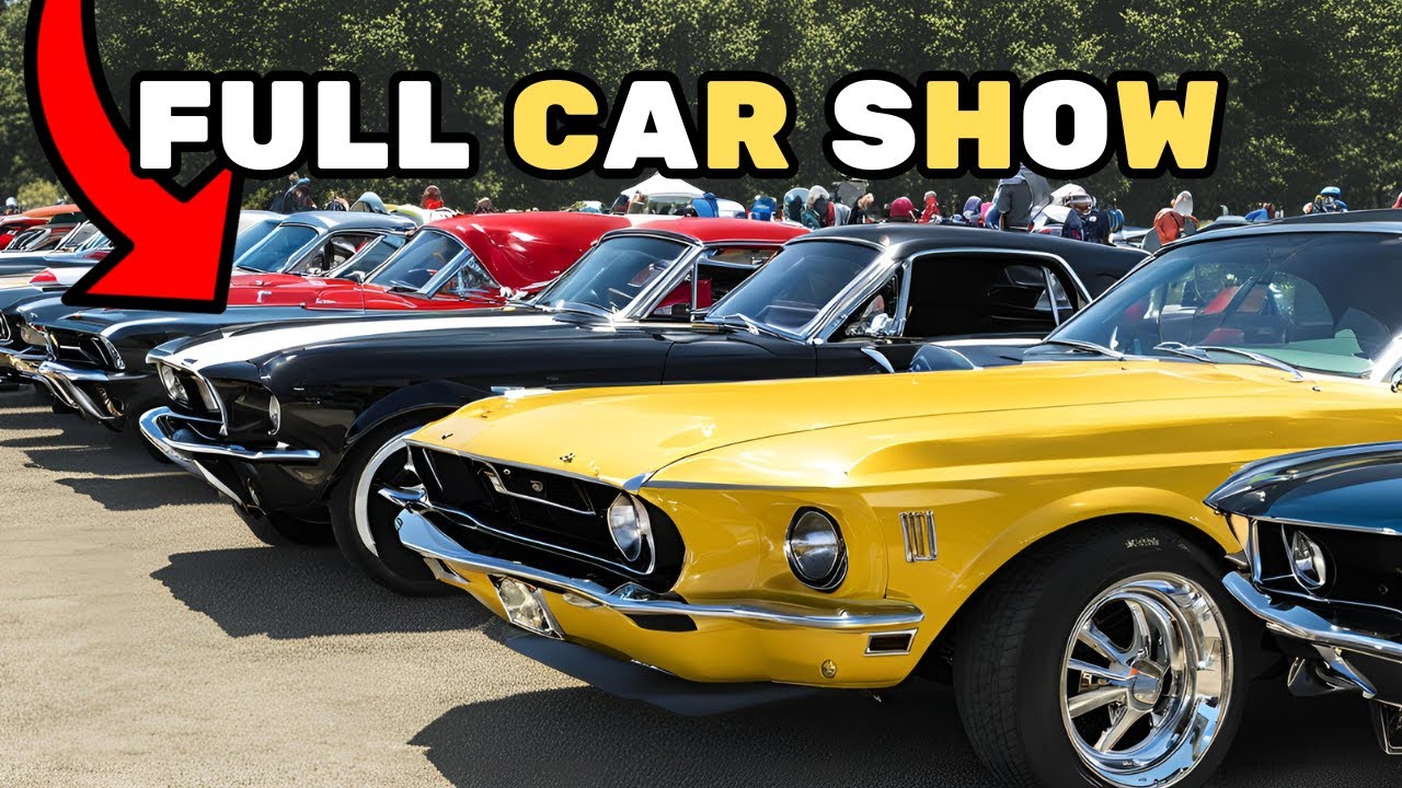 FULL CAR SHOW! 40 MINUTES OF CAR VIEWING! - YouTube