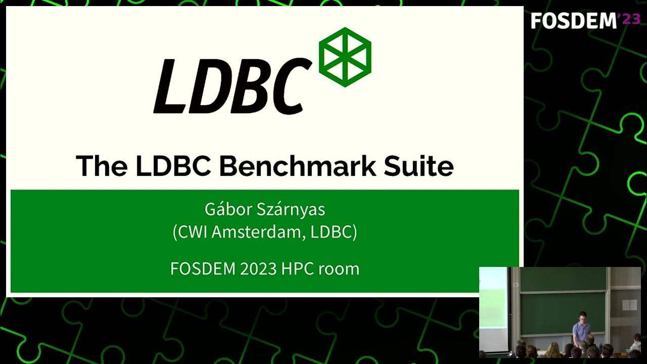 The LDBC Benchmark Suite - YouTube