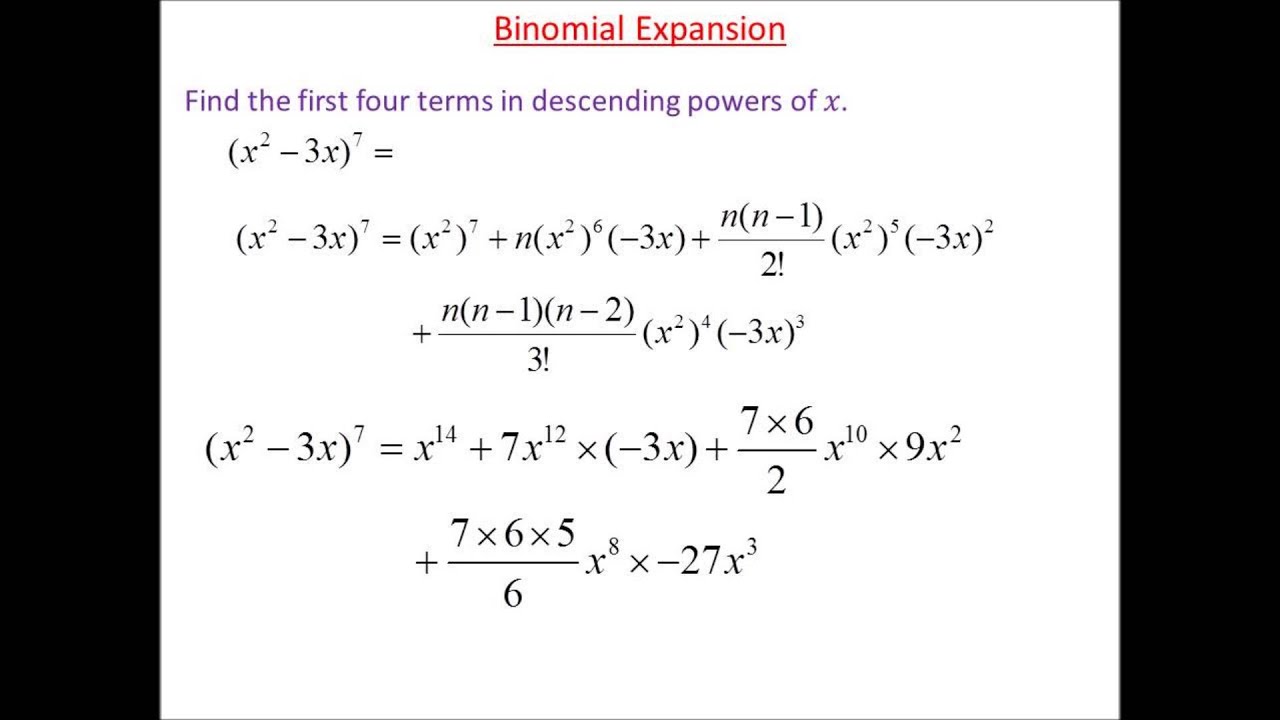 Binomial Expansion Example 2 YouTube binomial-expansion-example-2-youtube