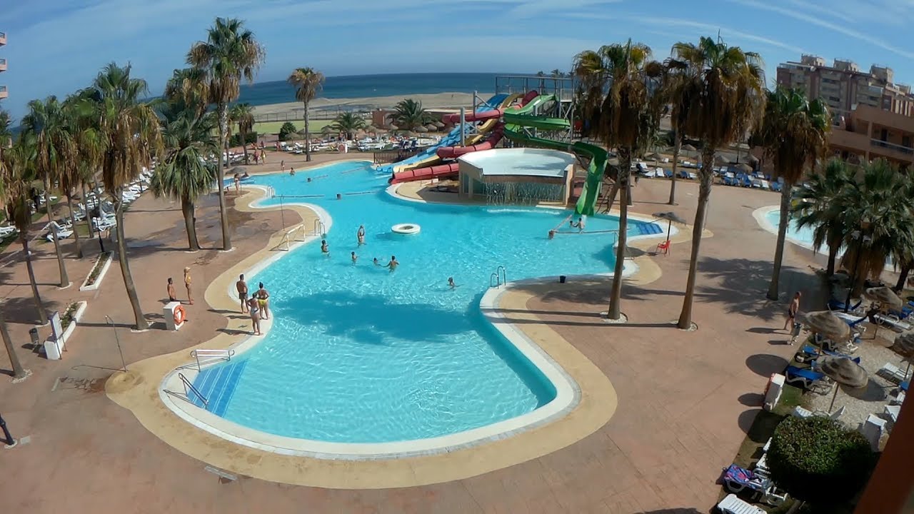 Colonial Mar Hotel Roquetas De Mar Spain - YouTube