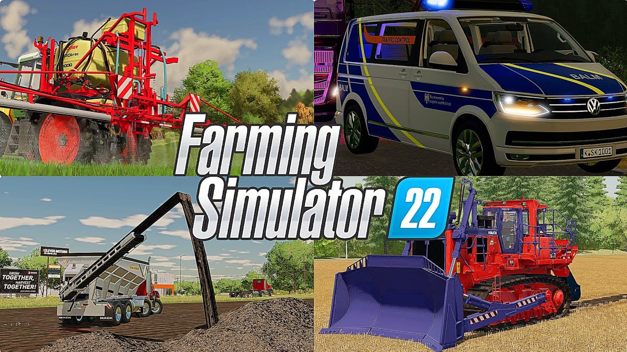 NEW MODS PREVIEW | STONE SLINGER | BULLDOZER KOMATSU - Farming ...