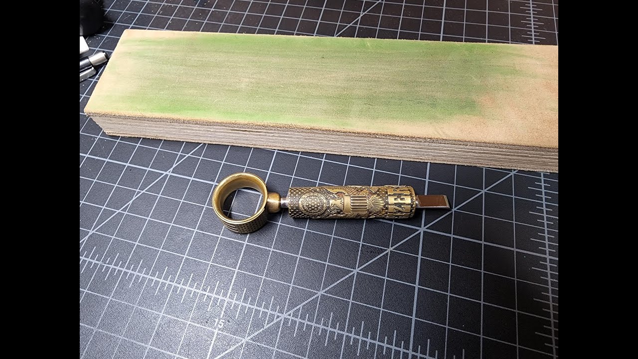 The basics of a swivel Knife (a 2 minute tool tip) - YouTube