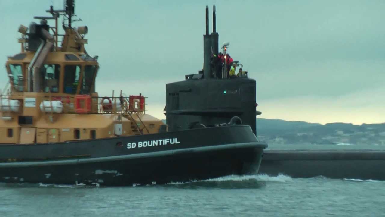 USS NEWPORT NEWS SSN-750 visit to Portsmouth UK Thursday 18 August 2011 ...