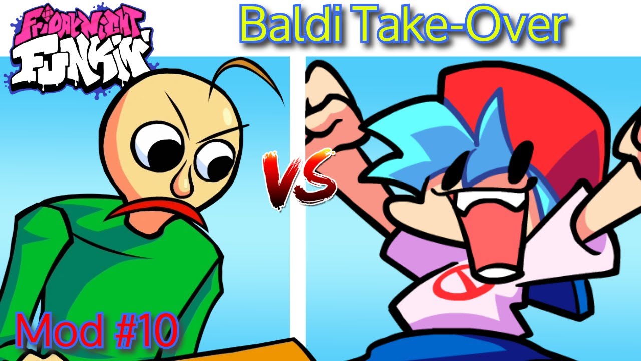 Welcome to My School House || FNF Baldi's Basics in Education Takeover ...