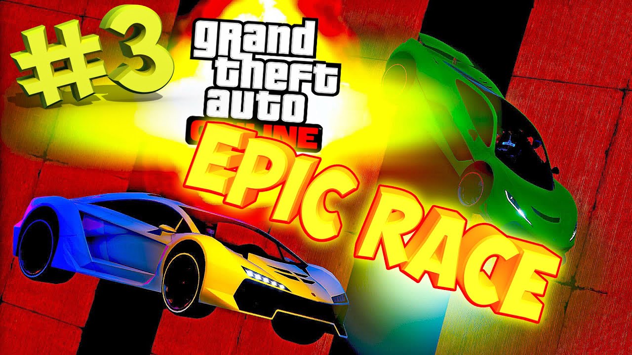GTA 5 ONLINE - EPIC RACE #3 ( CAR DEATHMATCH ) - YouTube
