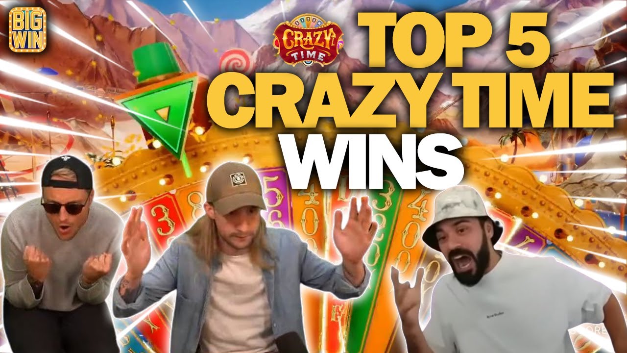 CRAZY TIME BIG WINS TODAY - YouTube