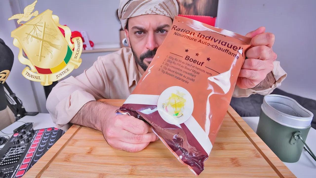 Trying Guinea Army MRE: Our First African Military Meal Review! - YouTube