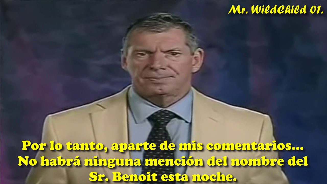 Vince Mcmahon Chris Benoit Meme