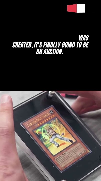The Rarest Yu Gi Oh Card Ever Is Finally Going On Auction Youtube
