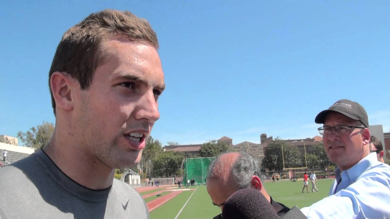 USC Pro Day 2011 interview with Jordan Cameron - YouTube