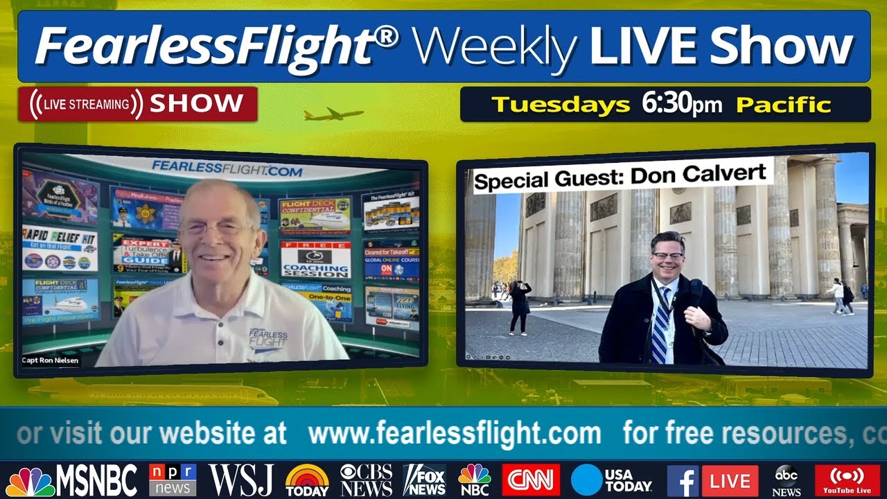 FearlessFlight LIVE Show Interview with Don Calvert, November 22, 2022 ...