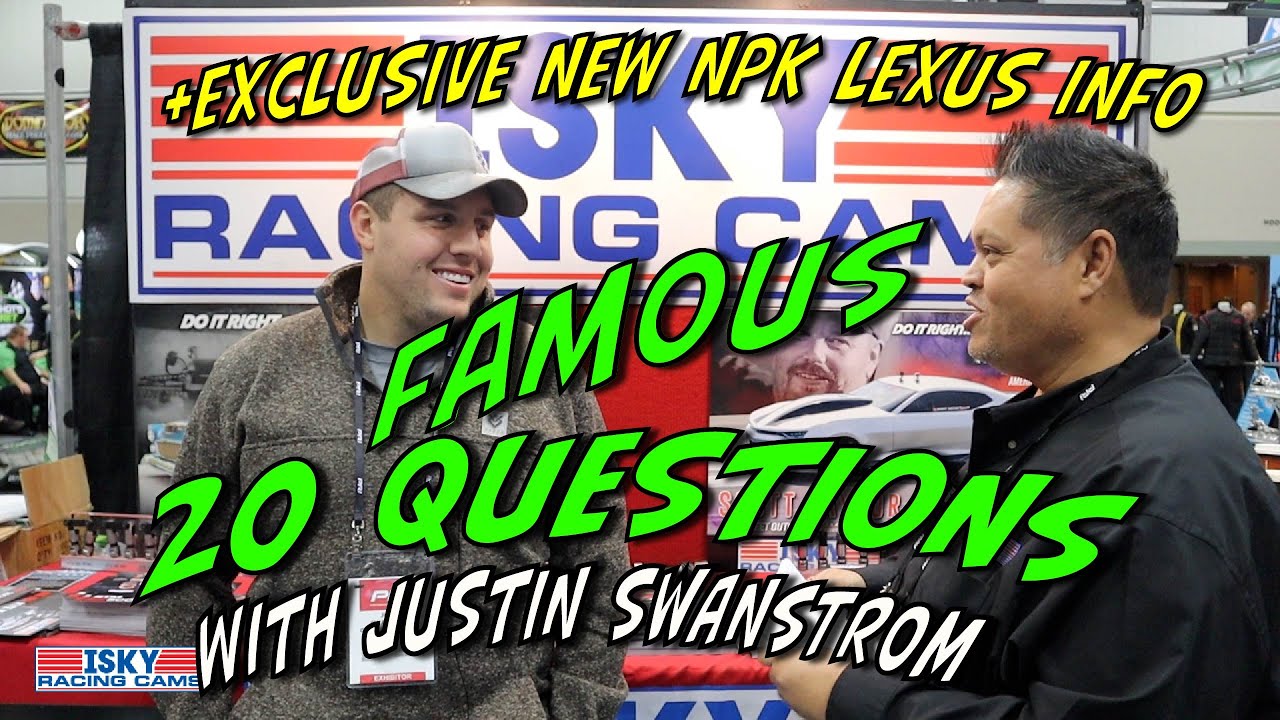 FAMOUS 20 Questions with Justin Swanstrom, Street Outlaws SwanGang ...