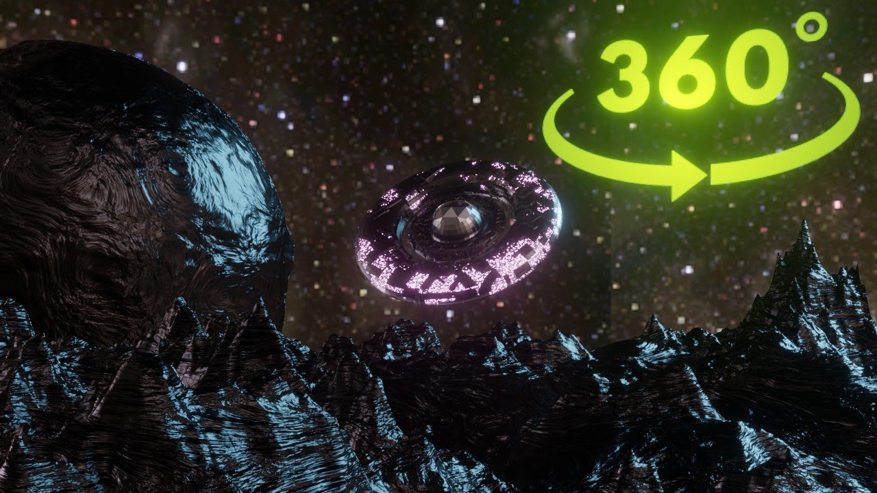 360 Video Space Sci-fi VR 4K 3D #360 #4K - YouTube