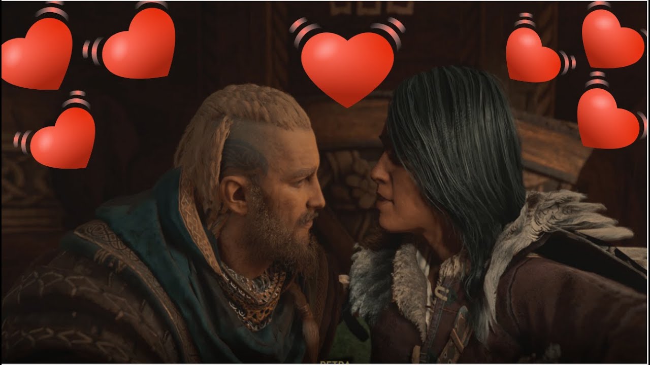 Assassin's Creed Valhalla - Eivor and Petra Romance [HD] - YouTube