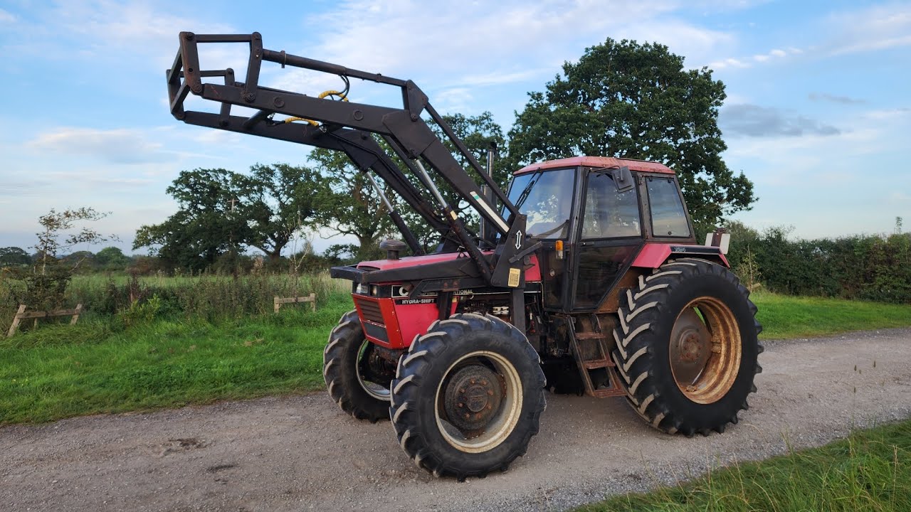 case 1594 tractor - YouTube