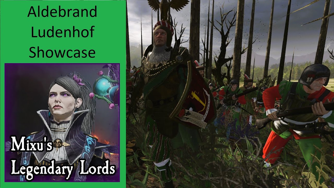 WH3 Mod Showcase Aldebrand Ludenhof - YouTube