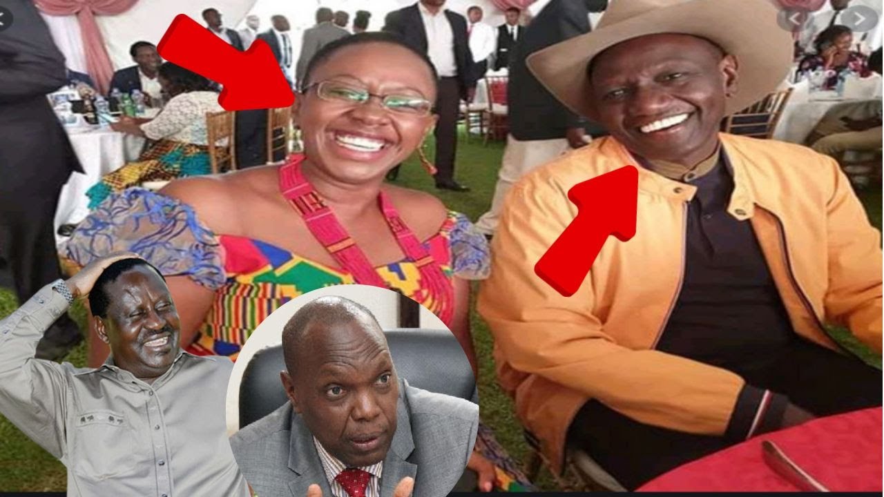RUTO'S SIDE CHICK SABINA CHEGE EXPOSED BY RAILA ODINGA'S ALLIES ...
