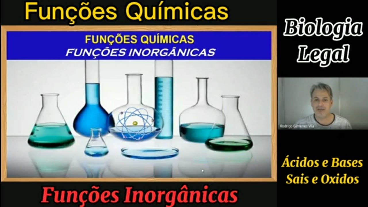 Funções Químicas ou Funções Inorgânicas: Ácidos, Bases, Sais e Óxidos ...