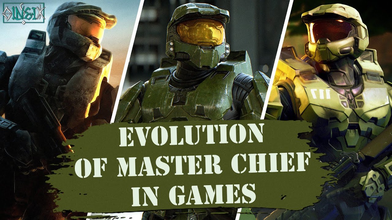 Evolution of "Master Chief" in Games (2001-2021) - YouTube